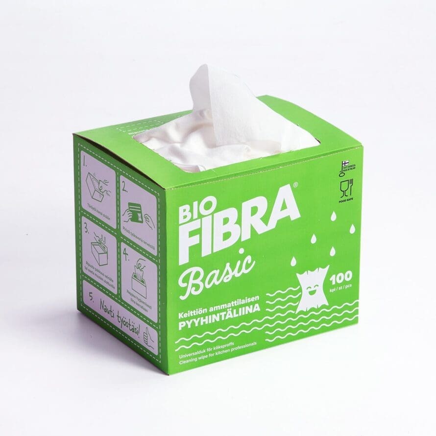 Bio Fibra® Basic cleaning wipe — Fiblon